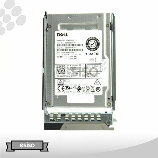 Dell TDNP7 1.92TB, Internal, 2.5 inch (KPM5XRUG1T92) Solid State Drive ...
