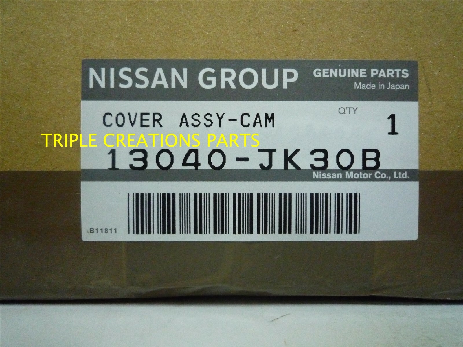 Genuine Nissan Infiniti OEM 13040-JK30B COVER ASSY-CAM SPROCKET VTC ...