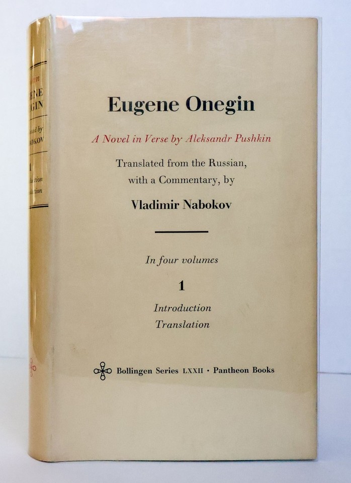 Aleksandr Pushkin, Vladimir Nabokov / EUGENE ONEGIN Four Volumes 1964 ...