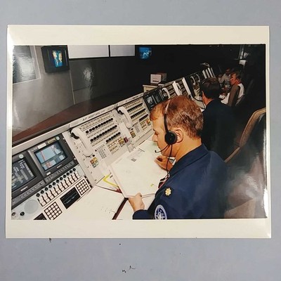 1995 NASA Inside the Blockhouse at Launch Complex 36 Wet Dress ...
