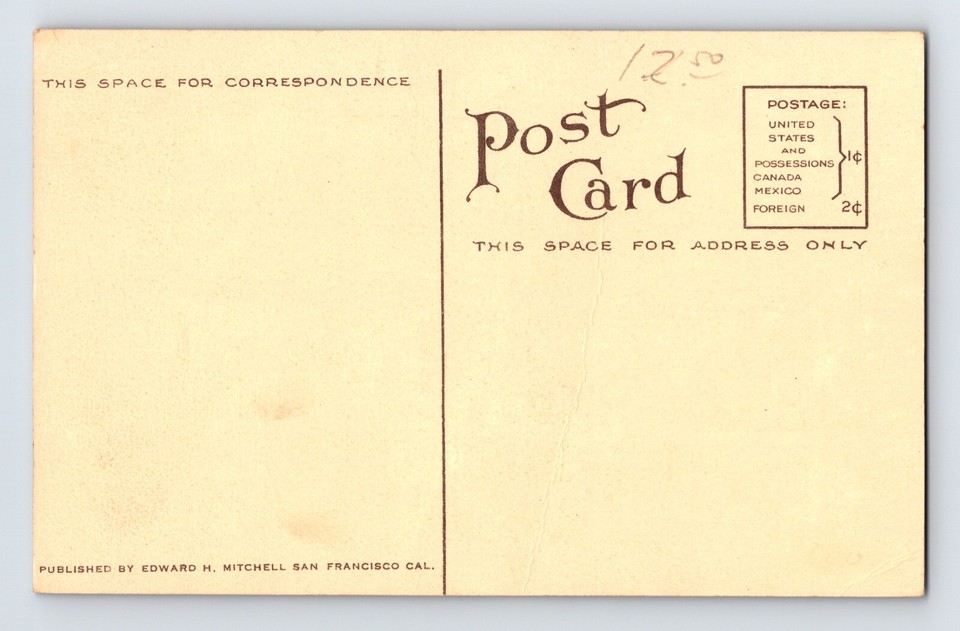 Postcard Ship Pacific Navigation Company SS Harvard 1920s Sepia ...