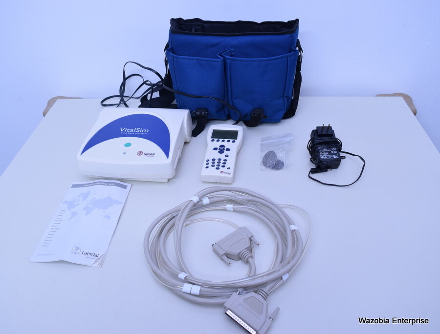 LAERDAL VITALSIM VITAL SIGNS SIMULATOR TRAINING FCC ID QHQ-FST 1909 | eBay