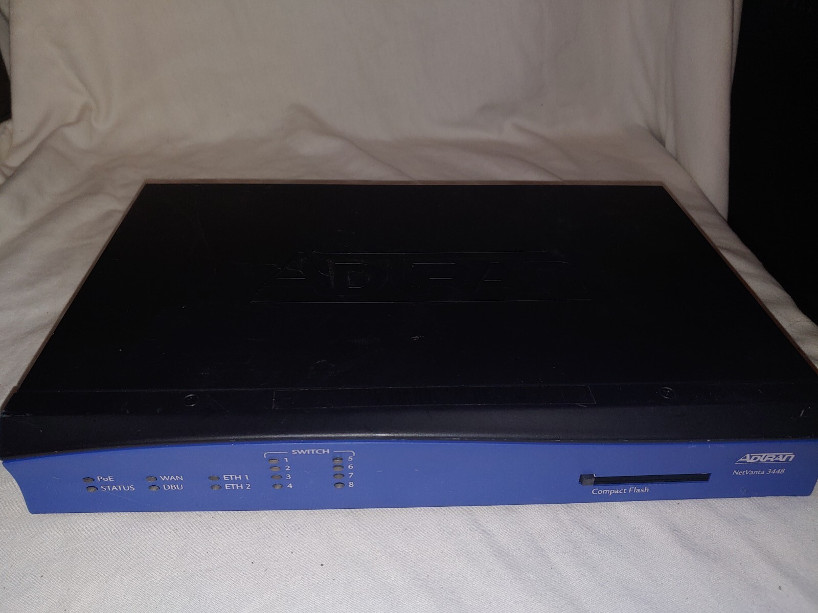 ADTRAN+NetVanta+3448+8-Port+10%2F100+Wired+Router+%281200821E1%29 for ...