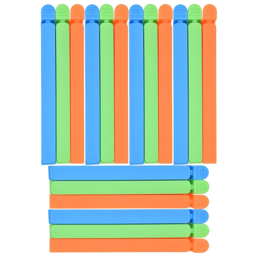 18 Pack Large Food Bag Clips Paper Binder Clips Seal Grip for Snacks ...