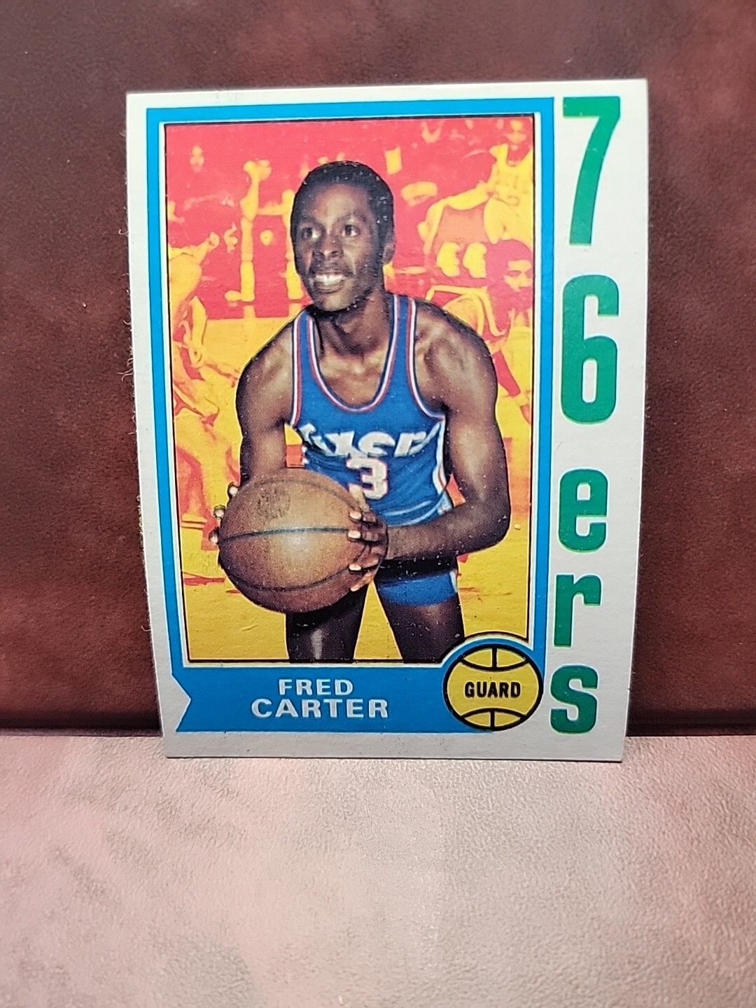 1974-75 Topps Basketball # 75 Fred Carter Philadelphia 76ers | eBay