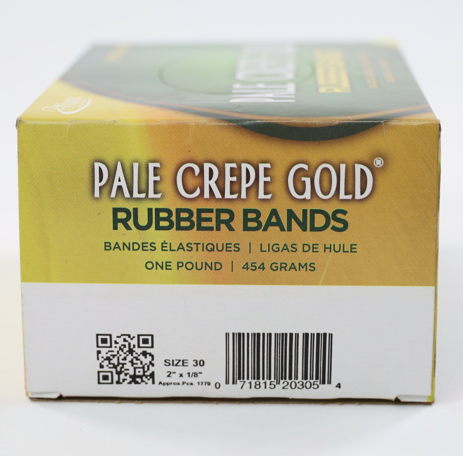 Alliance Pale Crepe Gold Rubber Bands #30 Size 2 x 1/8 USA 20305 1lb ...
