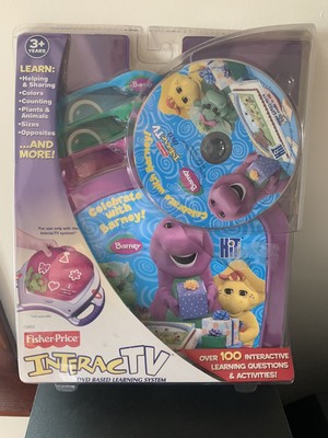 Fisher Price InteracTV DVD Learning System Celebrate With Barney Brand ...