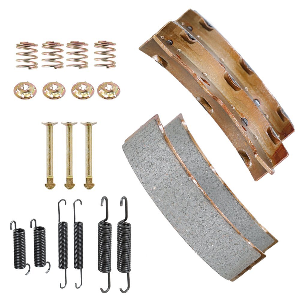 27945-G01 Golf Cart Brake Shoes& Spring Kit For EZGO RXV & TXT Medalist ...