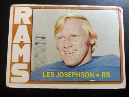 1972 Topps Rams Les Josephson Football Card #247 | eBay