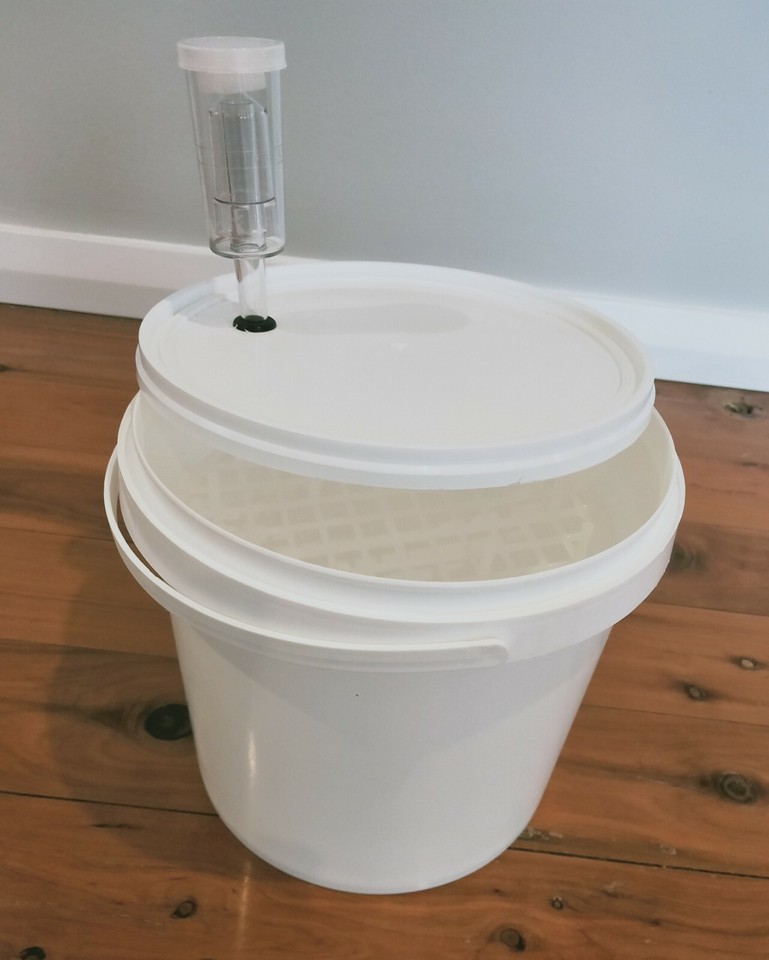 5L fermenting Pail bucket vegetable fermenter sauerkraut kimchi crock ...