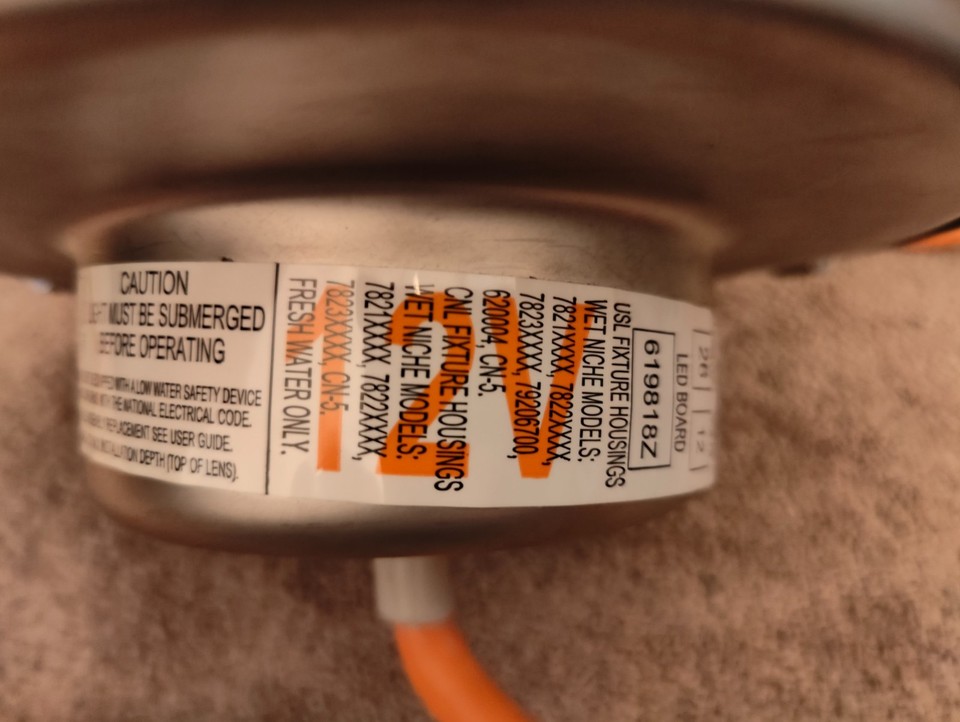 Pentair 601010 IntelliBrite 5G LED Color Changing Pool Light 30' Cord ...