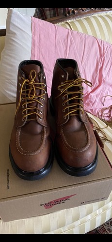 Red Wing Shoes Tru Vintage Steel Toe Work Boots #4439 11.5D | eBay