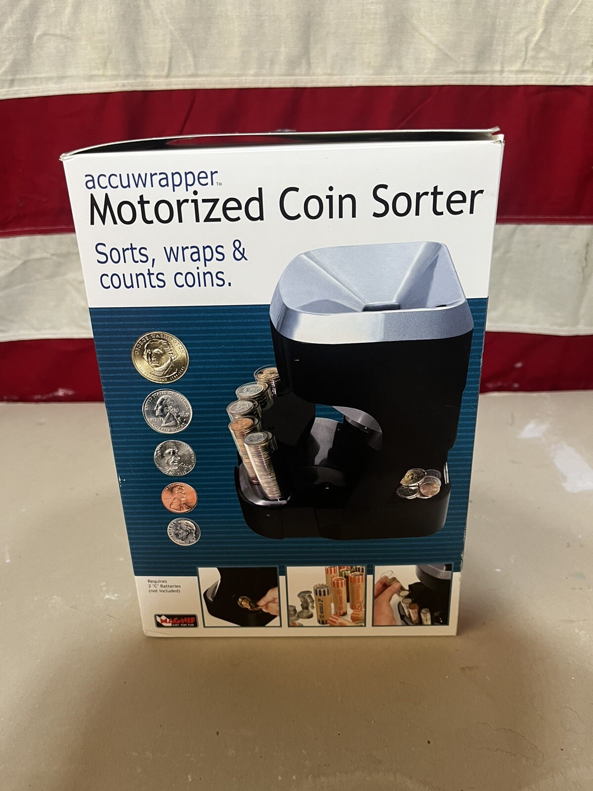 Mag-Nif Accu Wrapper Coin Sorter for sale online | eBay