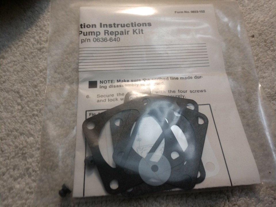 New Genuine Arctic Cat Snowmobile Fuel Pump Repair Kit Square 0636-640 ...