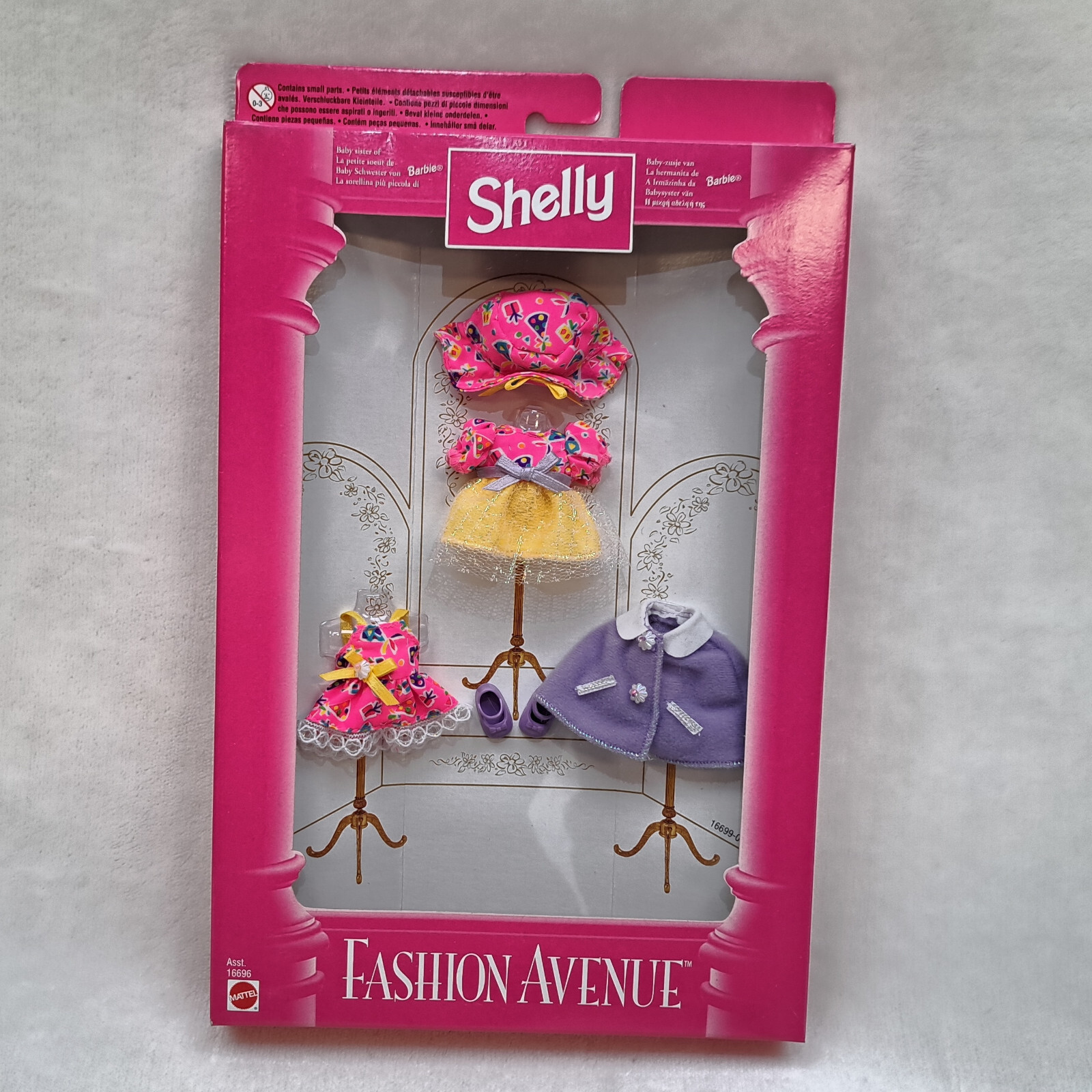 MATTEL SHELLY Fashion Avenue Party Outfit, MATTEL BARBIE 16696, Vintage ...