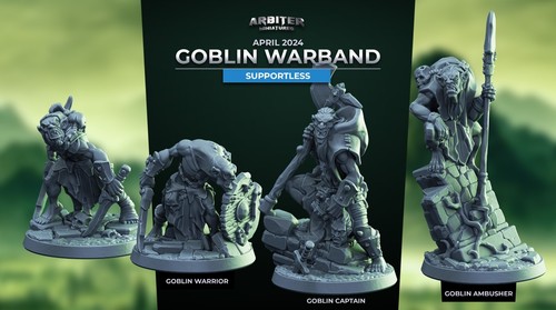 Goblin Warband Bundle Miniature, Castle, Medieval, DND, Dungeon, Dragon, Monster | eBay