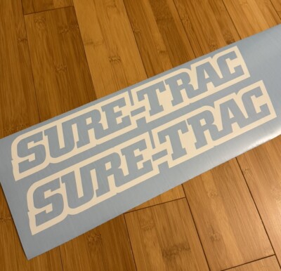 Sure-Trac Trailer Replacement 18” Stickers Outline (set Of 2) Dump ...