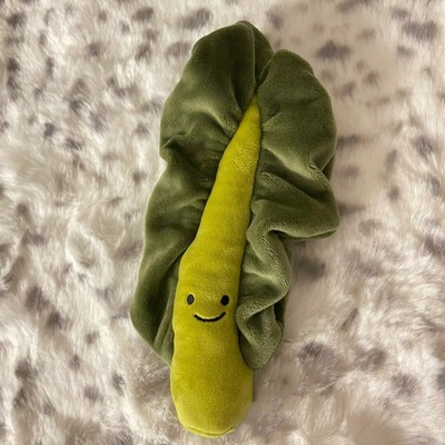 Jellycat VIVACIOUS KALE LEAF Super Soft Plush Toy CUTE Fun RETIRED ...