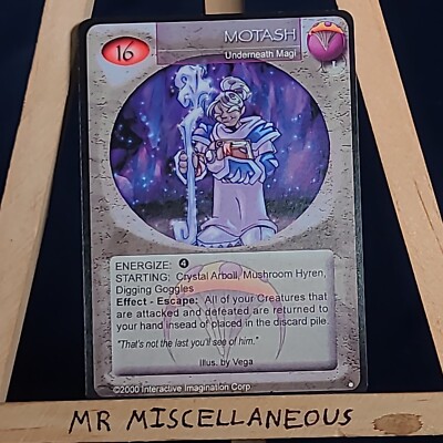 Magi Nation Duel - MOTASH - Underneath Magi - Base Limited * Cave ...