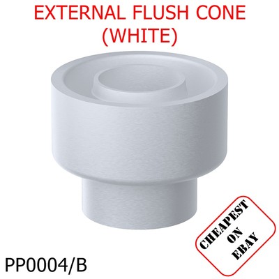 EXTERNAL CISTERN TOILET FLUSH PIPE CONE CONNECTOR HEAVY DUTY RUBBER ...
