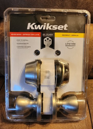Kwikset Deadbolt Door lock Kit - Model 96900-252 - NEW | eBay