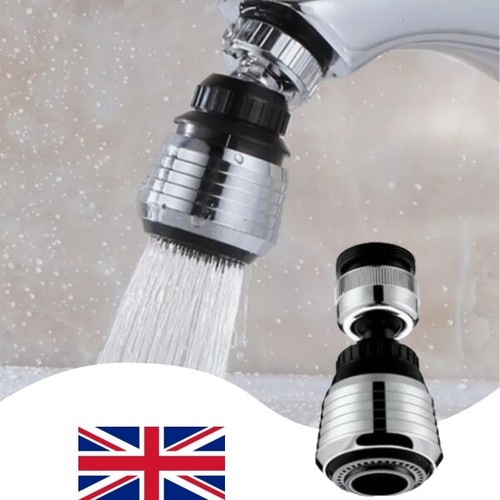 360°Rotate Kitchen Tap Water Faucet Aerator Swivel End Diffuser Adapter ...
