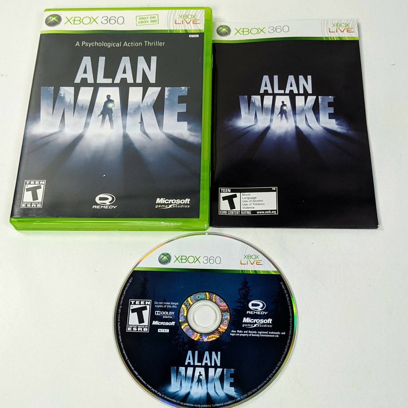 Alan Wake Xbox 360 885370085259 | eBay