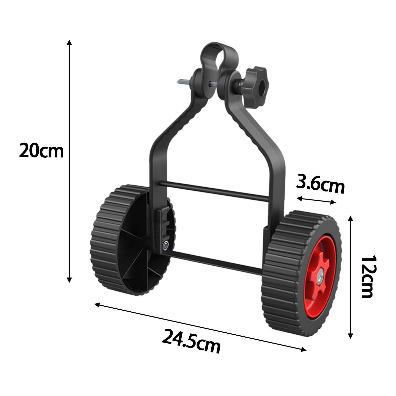 String Trimmer Wheel Attachment Support Wheels for Brush Cutter ...