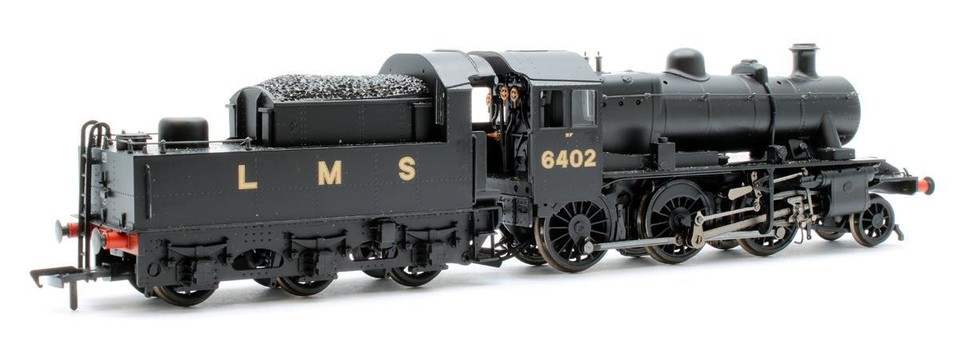 BACHMANN 'OO' GAUGE 32-830 LMS BLACK 2-6-0 IVATT CLASS '6402 ...