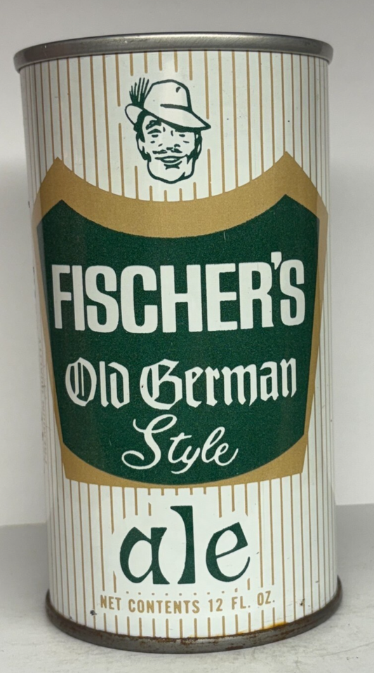 Fischer's Old German Style Ale 12 oz. Straight Steel Beer Can | eBay