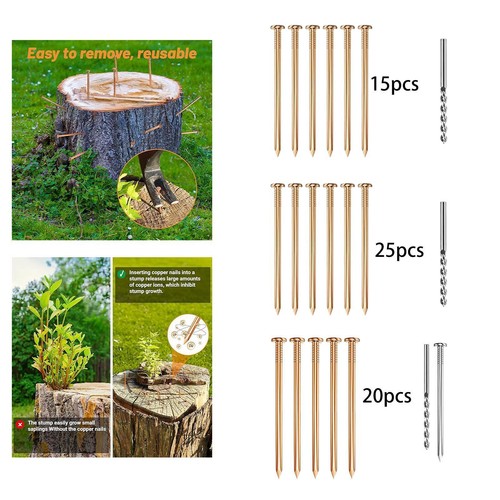 Copper Nails Slate Spikes Hardware for Stump Removal Spikes Slating ...