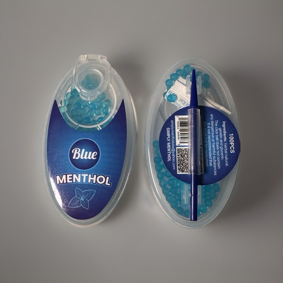 100 Cigarette Balls Menthol Aroma Balls Flavour Balls Crush Ball Burst ...