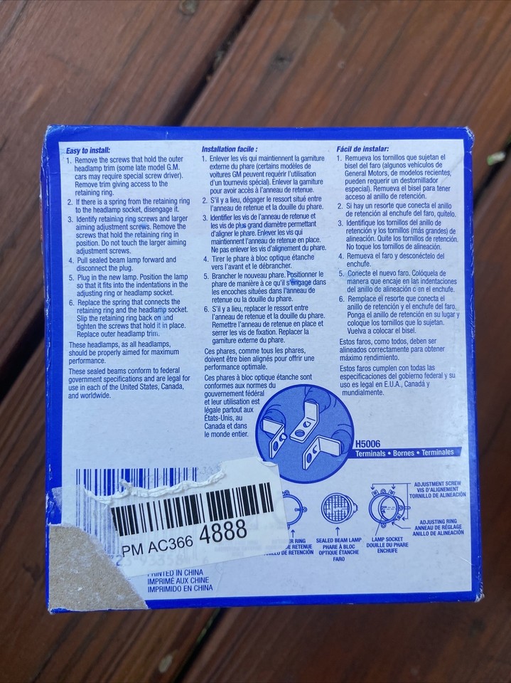 Wagner Lighting H5006 Halogen Headlight Light Bulb NEW & Sealed | eBay