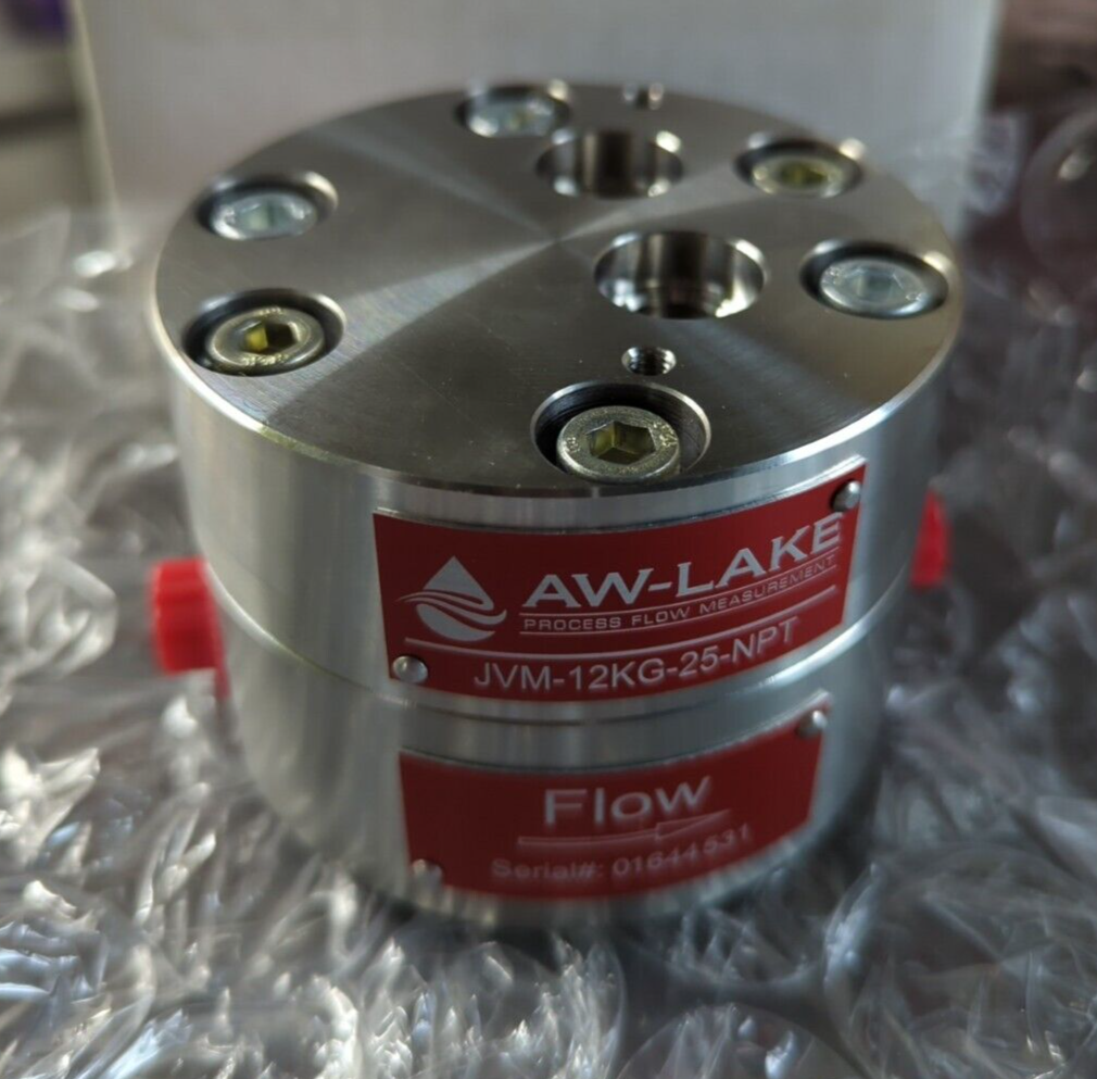 NEW AW LAKE Gear Meters JVM-12KG-25-NPT Positive Displacement Flow ...