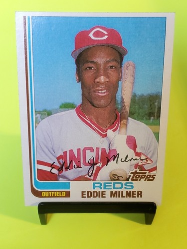 1982 Topps Traded Baseball #72T Eddie Milner Cincinnati Reds | eBay