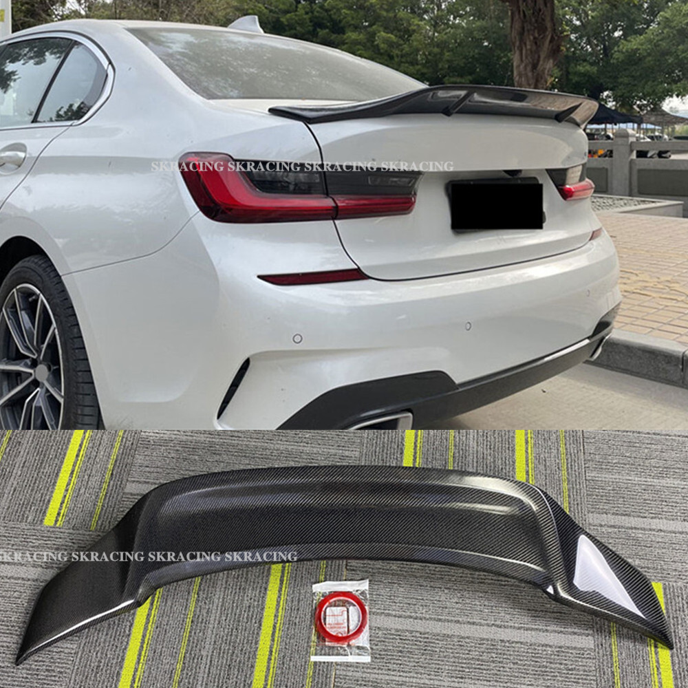 For 2019-2022 BMW 3-Series G20 330i M340i M3 R Style Carbon Fiber Trunk ...