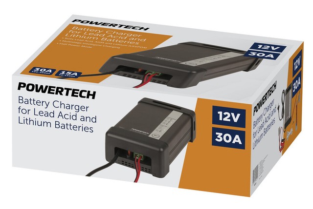 PowerTech Multi-stage Charger for Lithium and Lead Acid Batteries ...