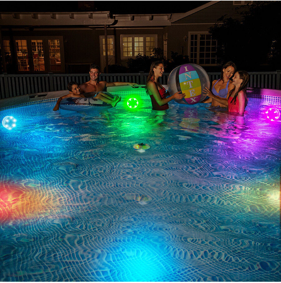 Solar Swimming Pool Light RGB LED Colorful Underwater Lighting ...