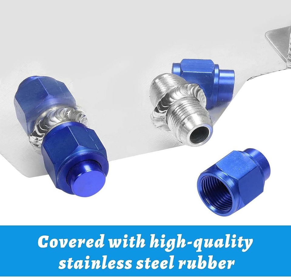 10 Gallon Aluminum Race Fuel Cell Gas Tank+cap+level Sender+Fuel Line ...