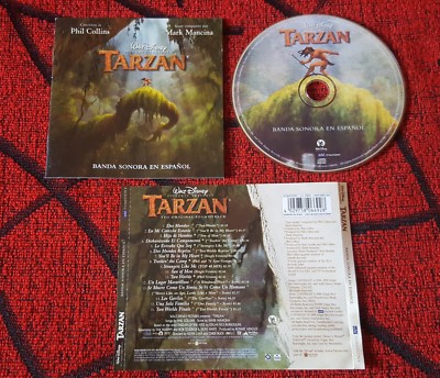 TARZAN **Soundtrack** OST IN SPANISH CD VERY SCARCE 1999 Spain CD PHIL ...