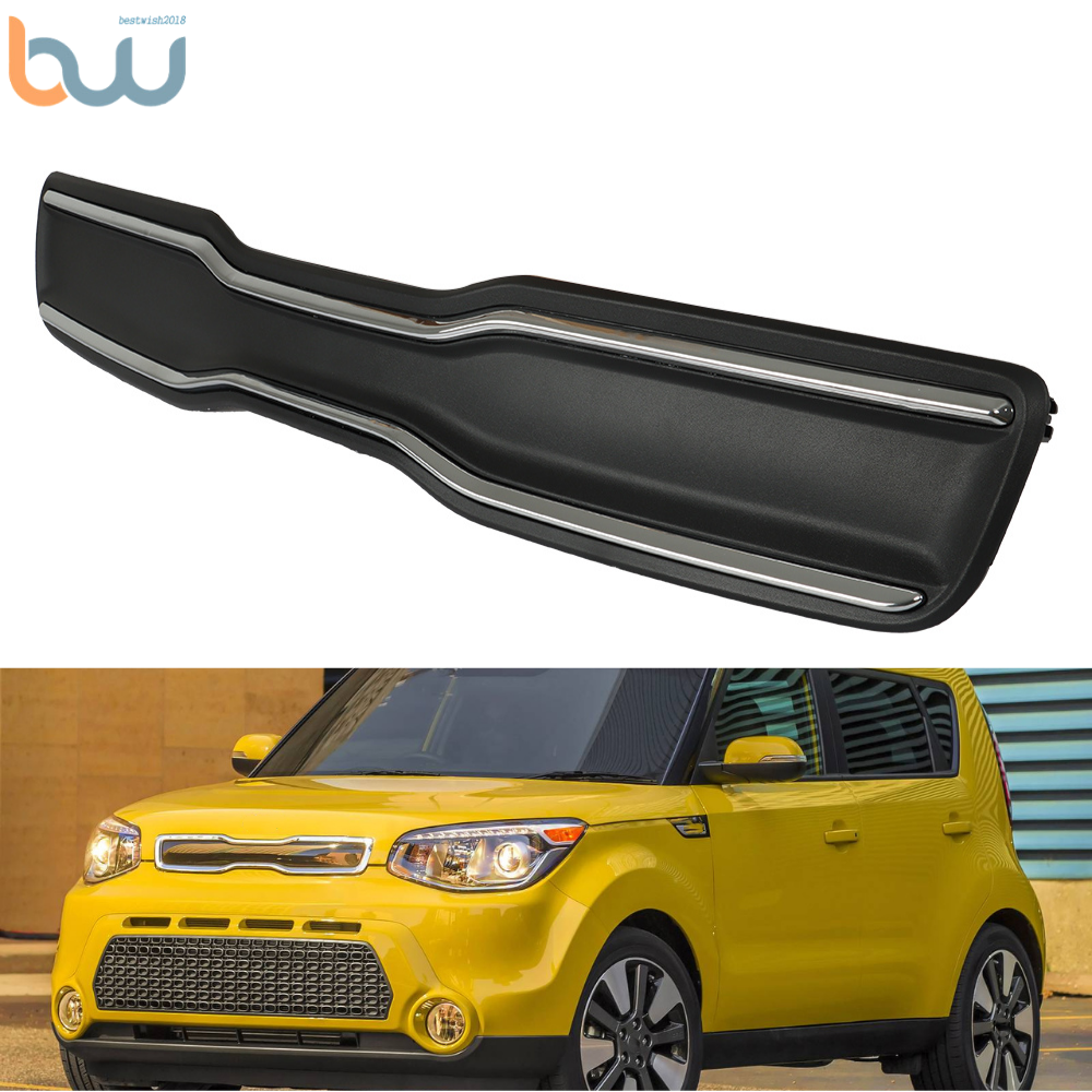 86350B2000 Black W/Chrome For 2014 2015 2016 Kia Soul Front Upper ...