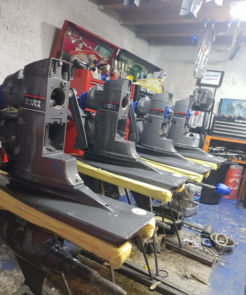 Volvo penta 290 DP Duo prop sterndrive refresh of your own sterndrive ...