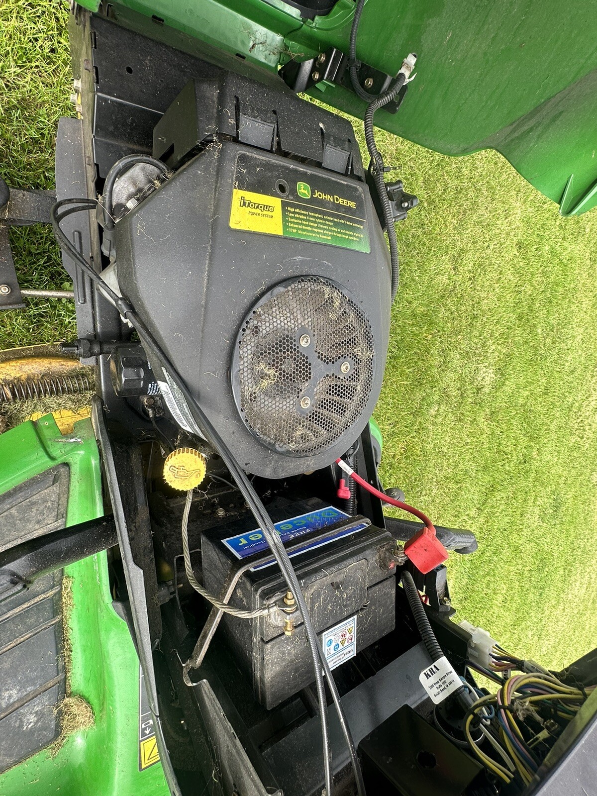 John Deere Ride on Mower X300R - Rear Collection X300 R | eBay UK