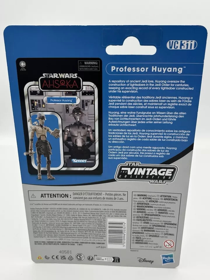 starwars Ashoka professor huyang | eBay