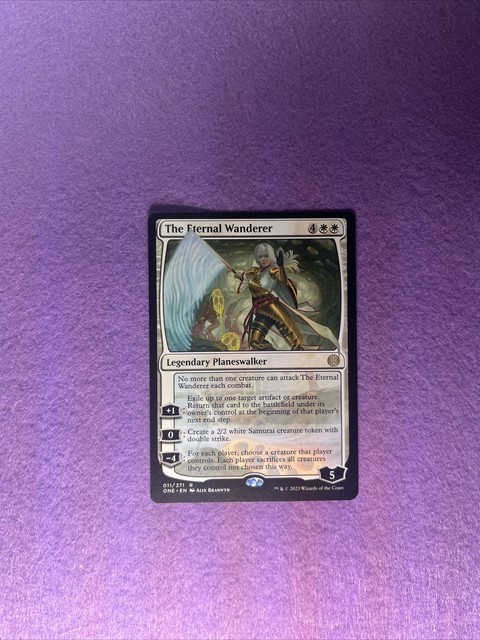 MTG The Eternal Wanderer Phyrexia: All Will Be One 011/271 Regular Rare ...