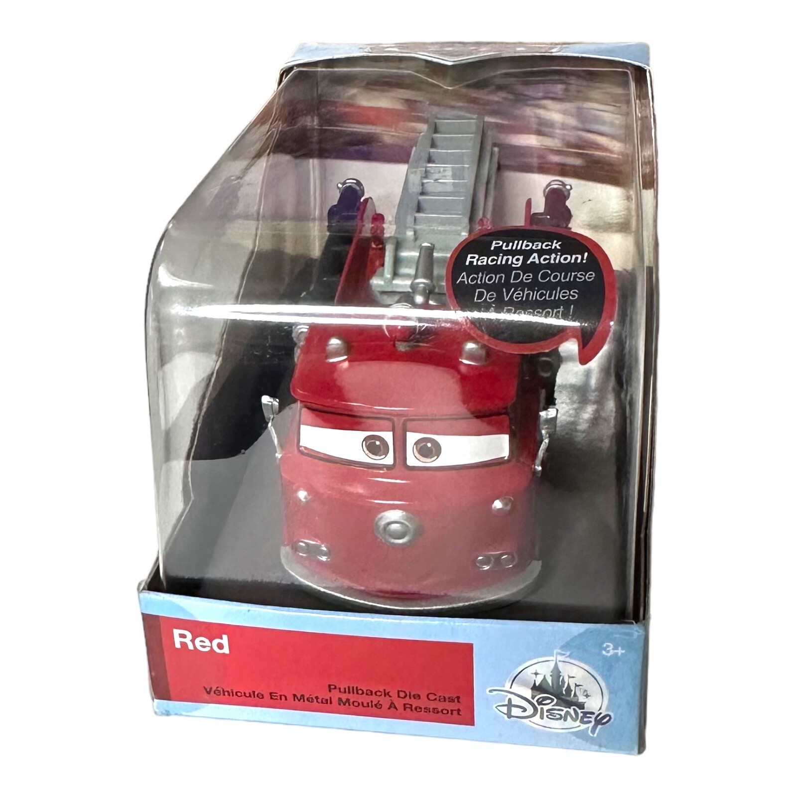 Disney Parks Pixar Cars Red Fire Truck Pull'N'Race | eBay