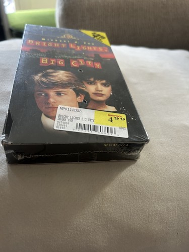 Bright Lights, Big City (VHS, 1988) Michael J. Fox BRAND NEW, FACTORY ...