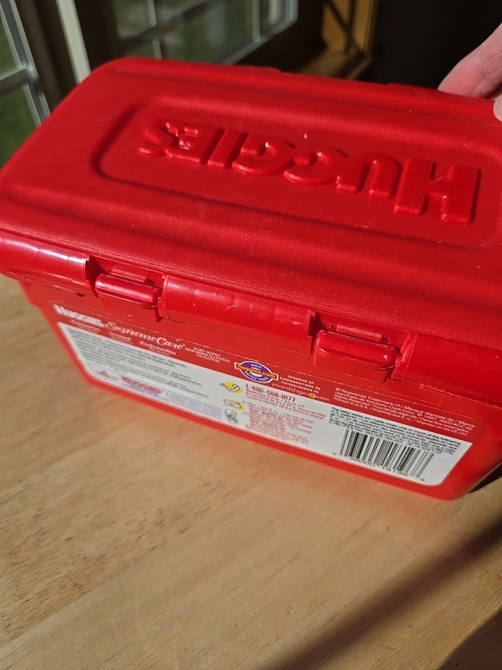 Huggies Empty Baby Wipes Container Supreme Care Reusable Holder Tub ...