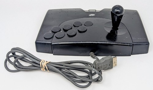 Sega Saturn 2 Controllers, 2 Light Guns, & Arcade Stick - For Parts Or ...