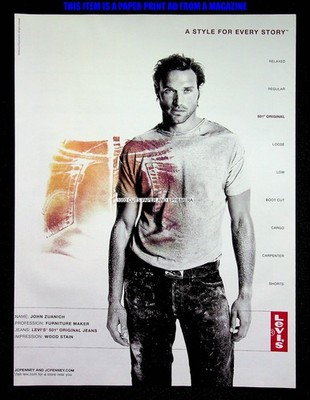 Levi's 501 Blue Jeans 2005 Trade Print Magazine Ad Poster ADVERT | eBay